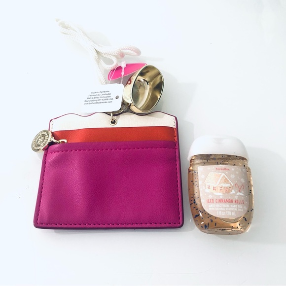 Bath & Body Works | Accessories | Bath Body Work Wearable Pink Id Card ...